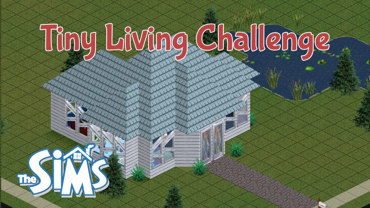 Building a Tiny House in The Sims 1: Tiny Living Challenge - YouTube