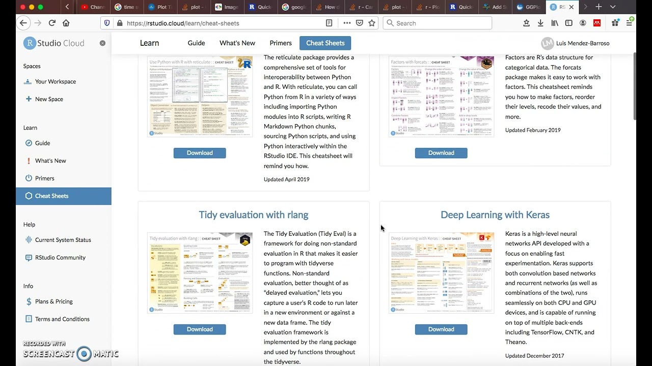 Tutorial: Como utilizar R studio Cloud - YouTube
