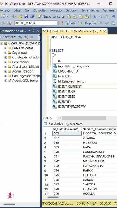 Consulta SQL 02 Como consultar columnas especificas de una tabla. #shorts - YouTube
