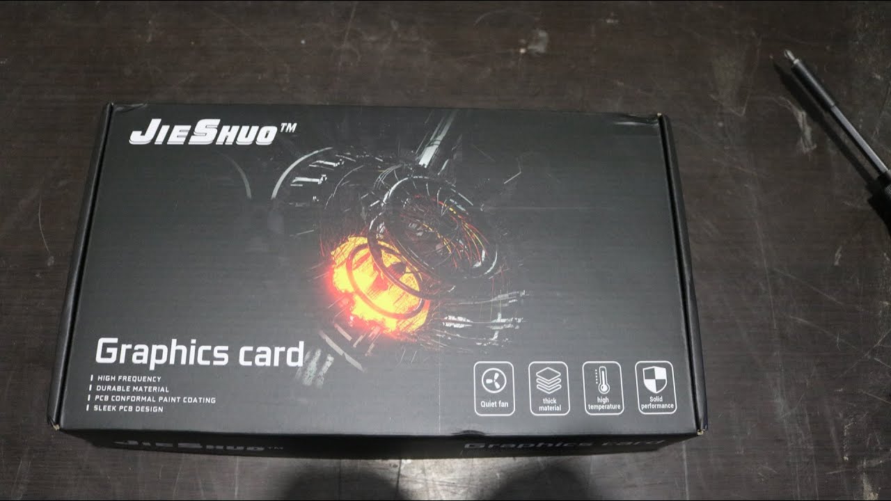 JieShuo Asus Dual Fan AMD Radeon RX 590 GME Unboxing - YouTube