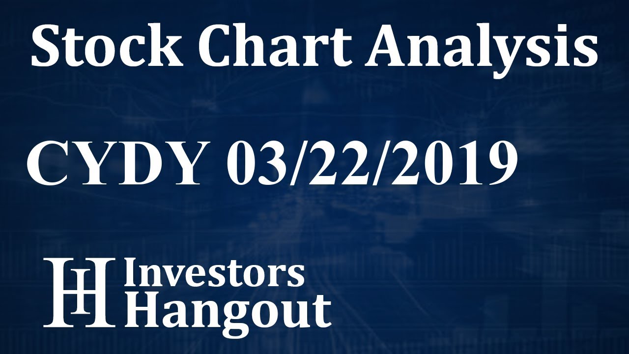 CYDY Stock Chart Analysis (CytoDyn Inc.) - 03-22-2019 - YouTube
