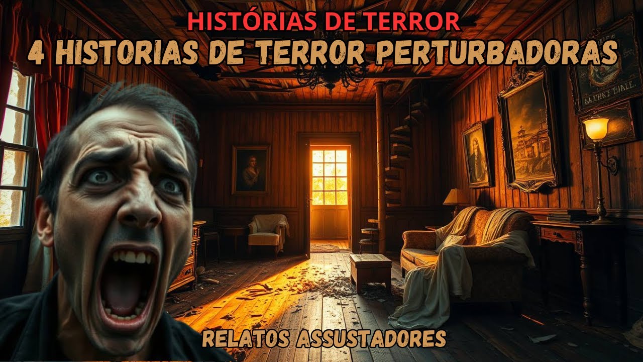HISTÓRIAS DE TERROR - 4 RELATOS DE TERROR MAIS ASSUSTADORES - YouTube