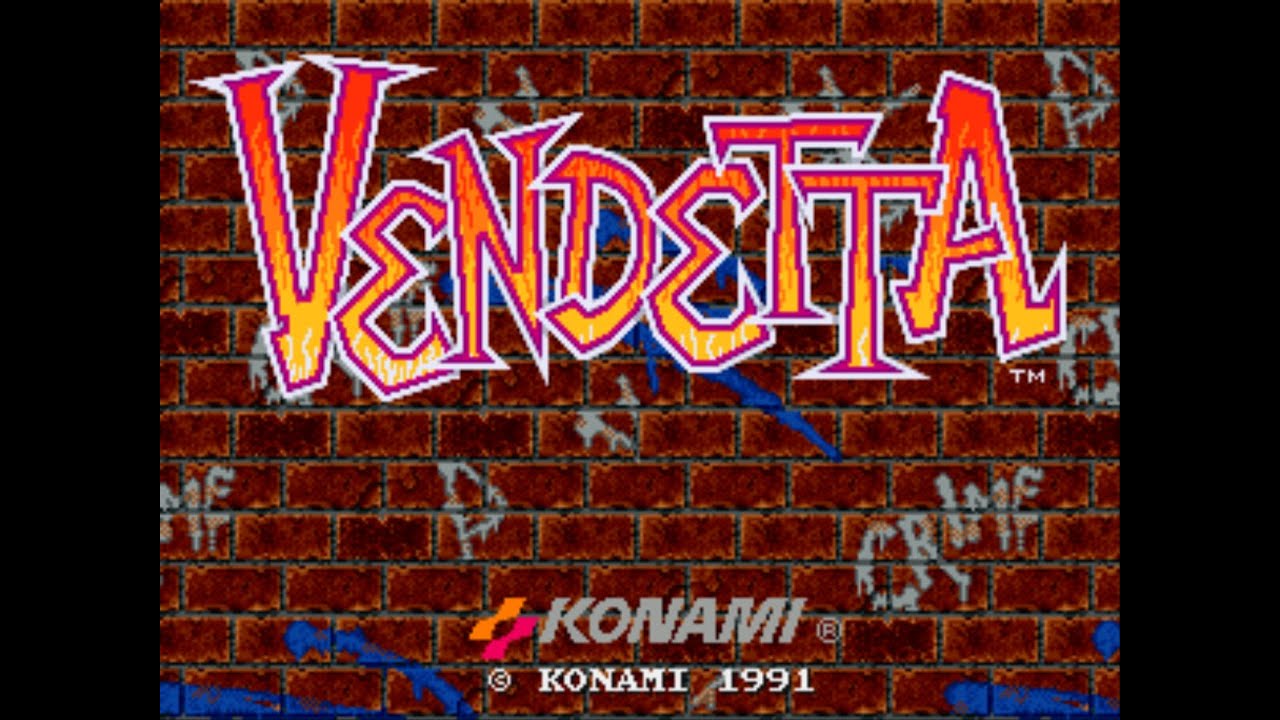 VENDETTA - Arcade / Konami (1991) - YouTube