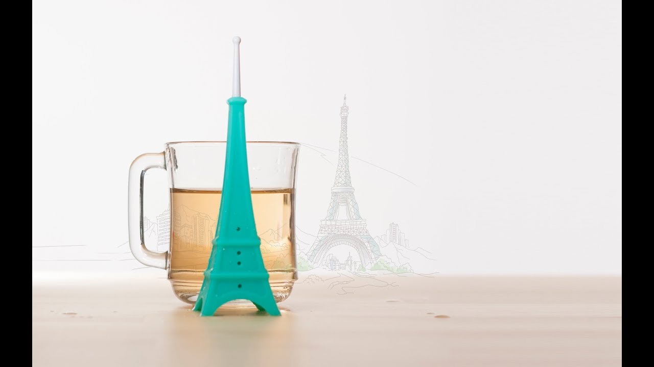 TEA TOWER tea infuser | tea strainer - YouTube