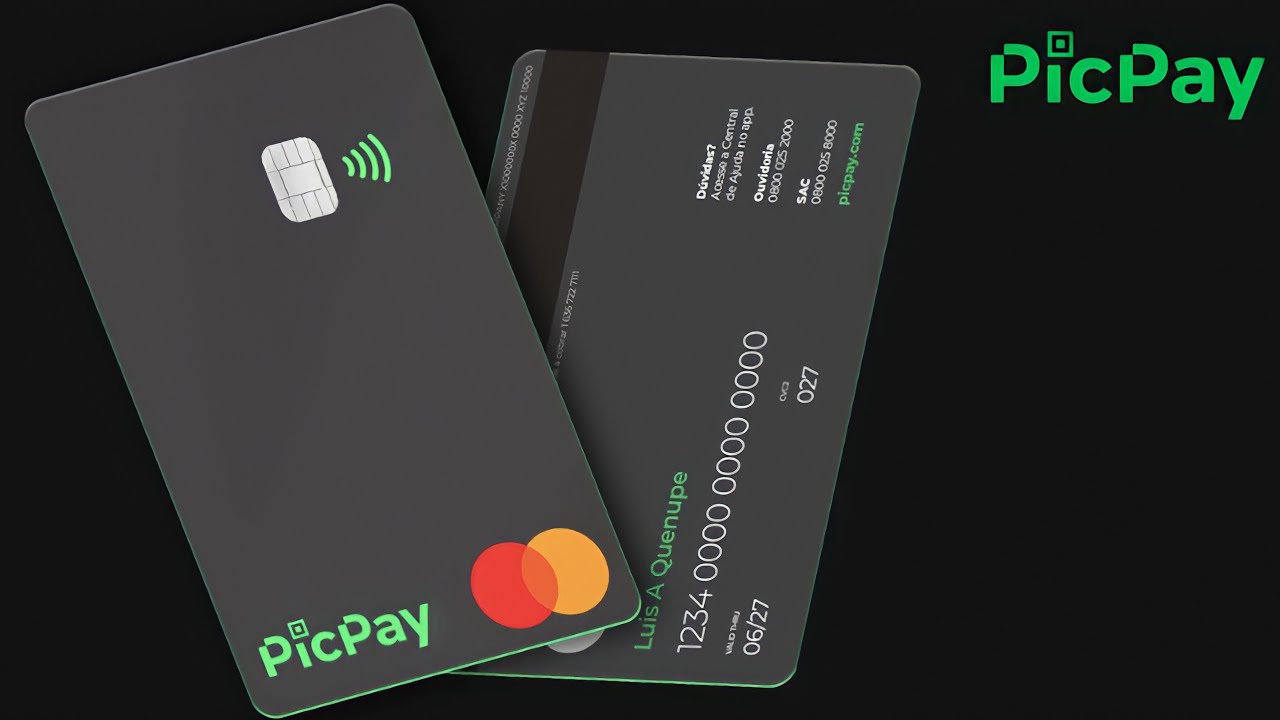 Unboxing PICPAY CARD BLACK | HD | Português BRASIL - YouTube