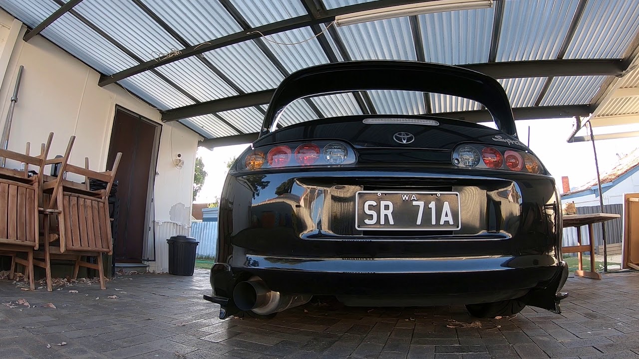 Toyota Supra gsc s1 cams start-up and idle - YouTube