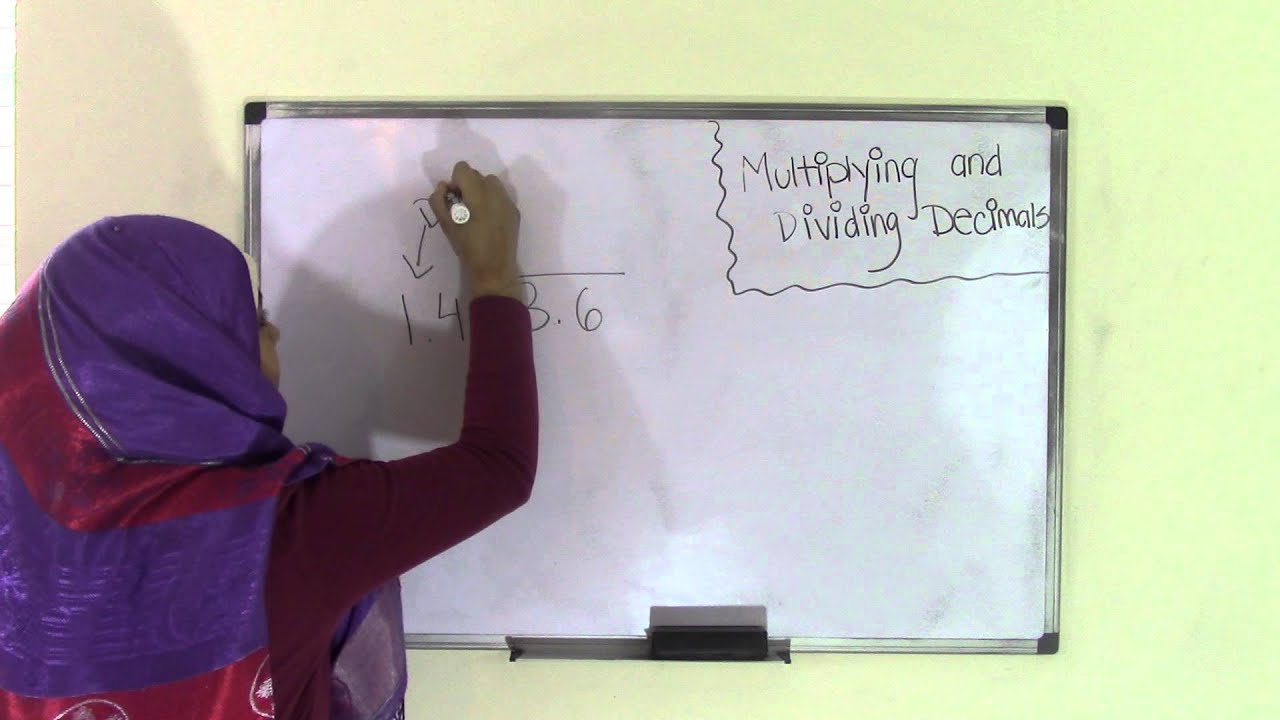 6th Grade Math Multiplying and Dividing Decimals - YouTube