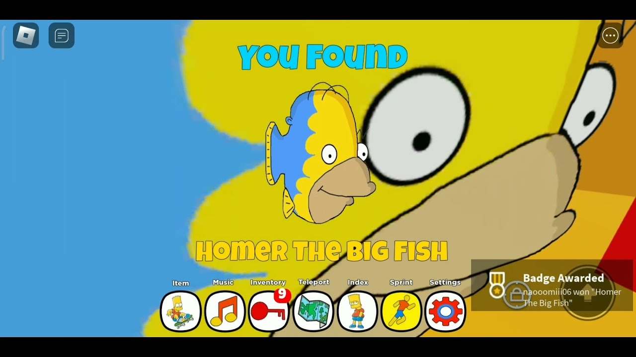 New Update How to find Homer the Big Fish in Find the Simpsons - YouTube