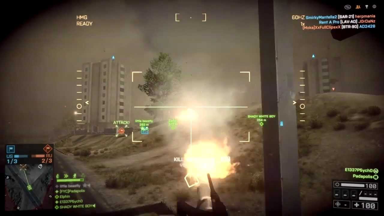 BF4 - MG Kill Assist - YouTube
