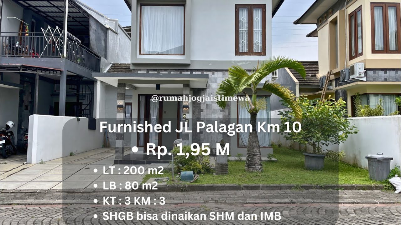 Rumah Dalam Perumahan Fasco Mansion JL Palagan Km 10 Sleman Jogja Full ...