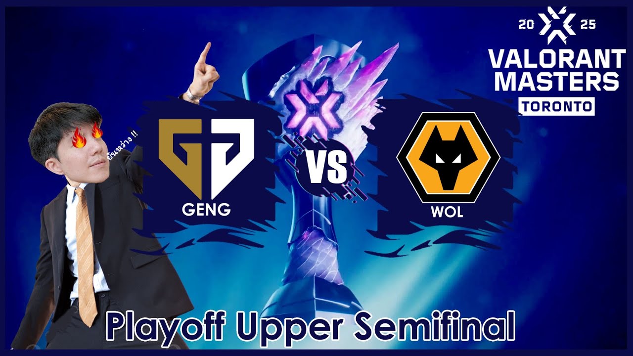 GenG vs. WOL Valorant Master Toronto ~ viperdemon watchparty - YouTube