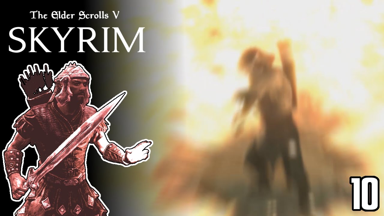 Skyrim - Reckless Fire Spells - Part 10 - YouTube