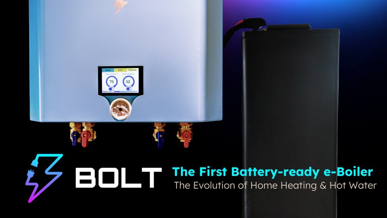 BOLT The Battery-ready e-Boiler: The evolution of Home Heating & Hot ...