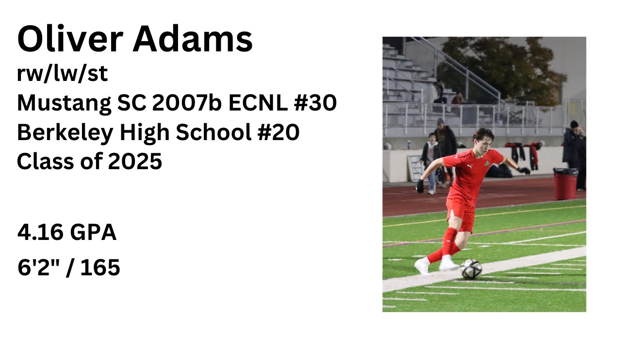 Oliver Adams Highlights - 2023/24 High School 1st Half of Season - YouTube