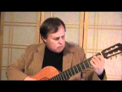 Charlottesville VA Classical Guitarist Vernon Fischer perfoms Beethoven ...