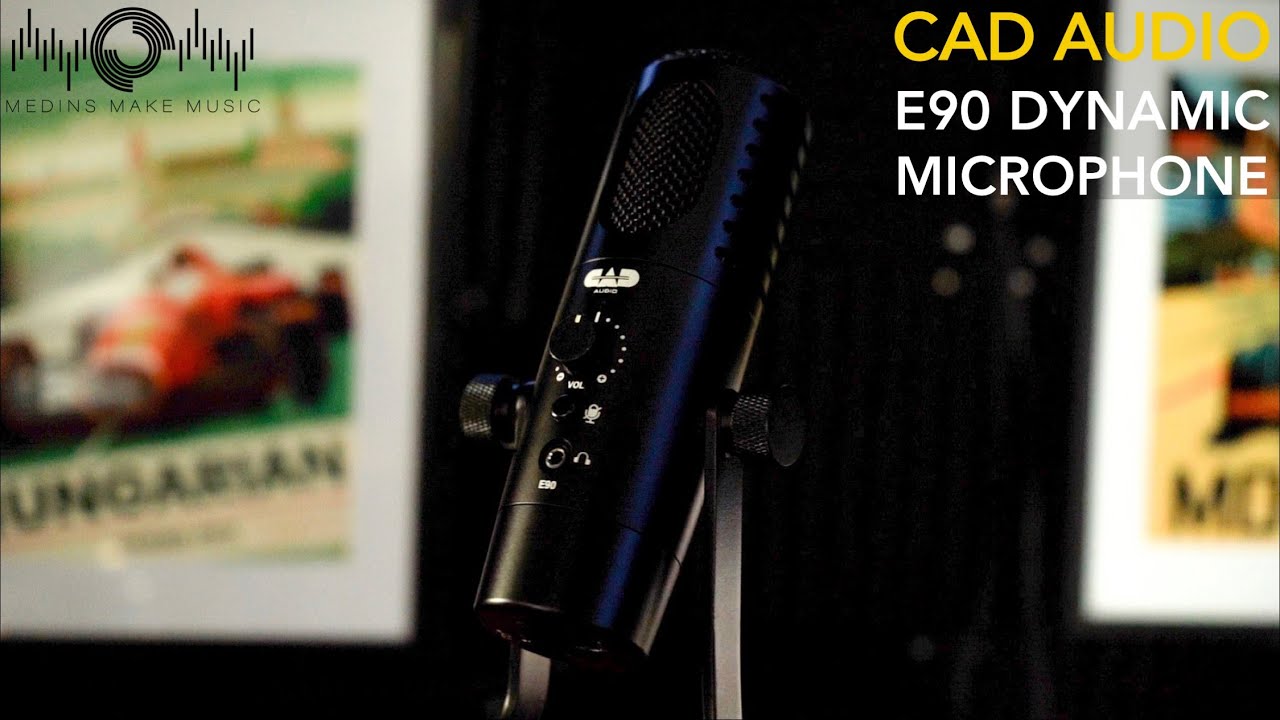 CAD Audio E90 Dynamic Mic Demo and Review - YouTube