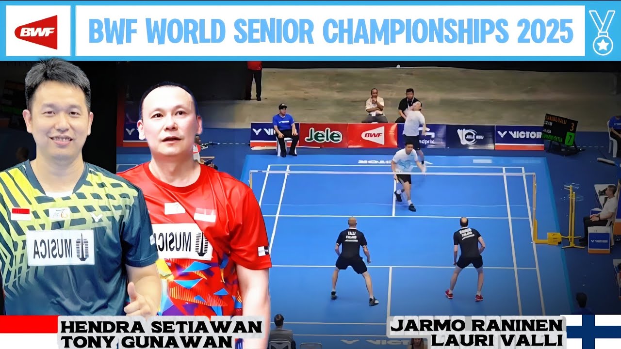 [MD40-R16] Hendra Setiawan/Tony Gunawan vs Raninen/Valli | Badminton ...