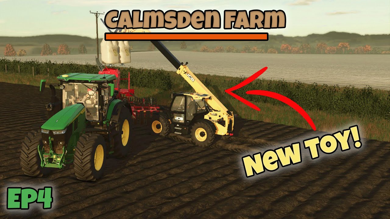 Look what i Bought!! - Calmsden Farm FS25 Time Lapse - Episode 4 - YouTube