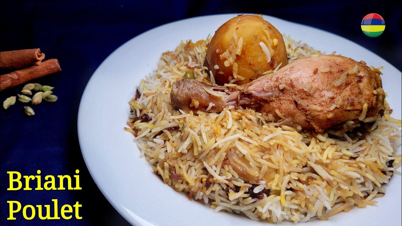 Recette Briani Poulet Facile Mauricien (en Kreol 🇲🇺) | Special Eid 2022 ...
