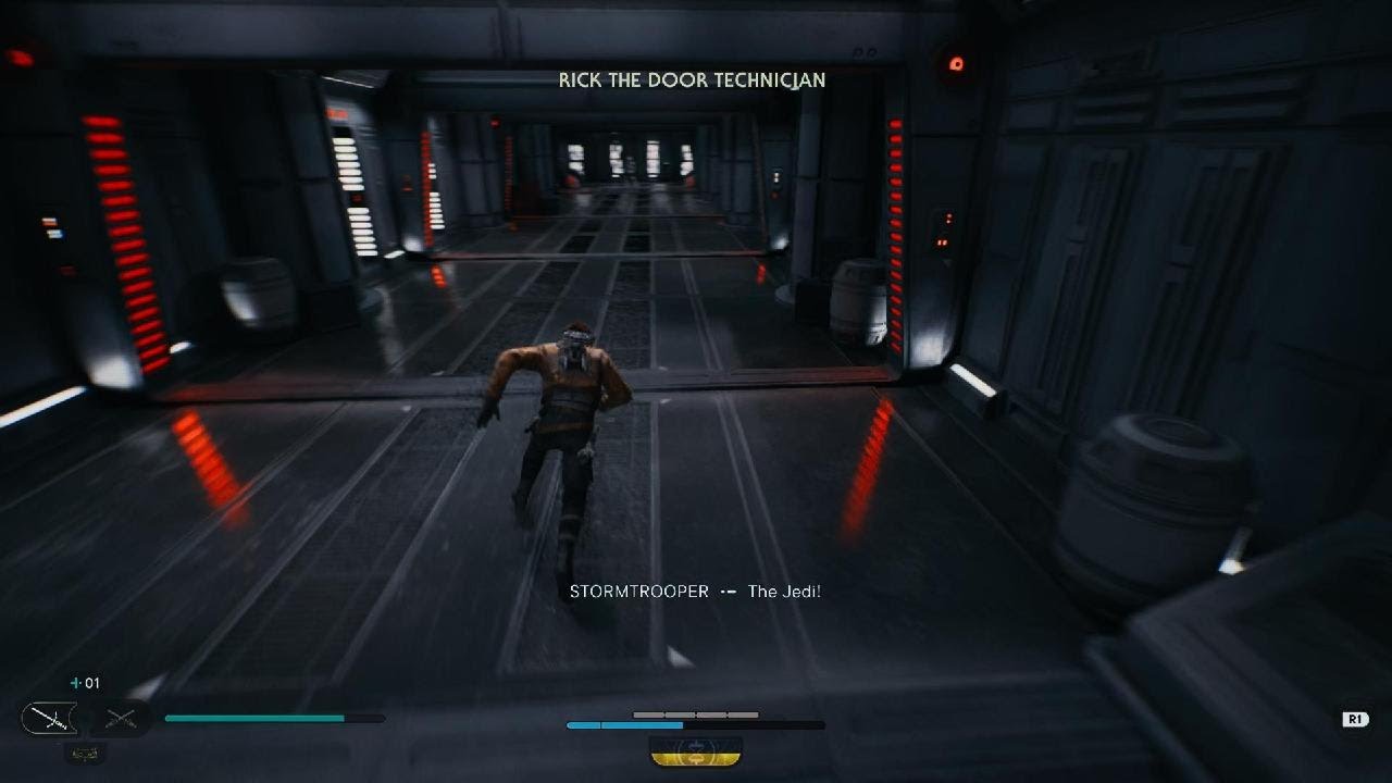 Star Wars Jedi: Survivor - Rick the Door Technician Full Boss ...
