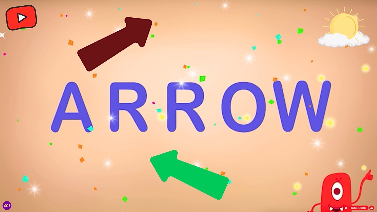 Shapes & ABC Alphabet | Tracing & Phonics ARROW ↗️ | Explore the World ...