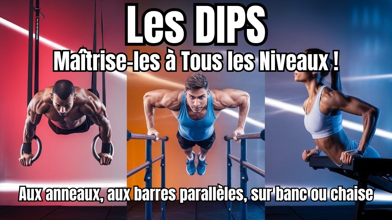 3 DIPS : La Méthode PARFAITE pour chaque NIVEAU d'entraînement ! 💪 ...