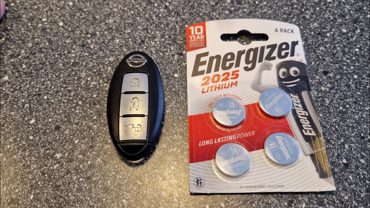 How To Replace Key Battery for Nissan Leaf - YouTube
