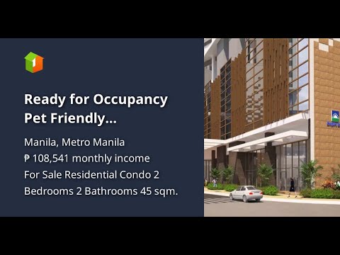 Ready for Occupancy Pet Friendly condominium - YouTube
