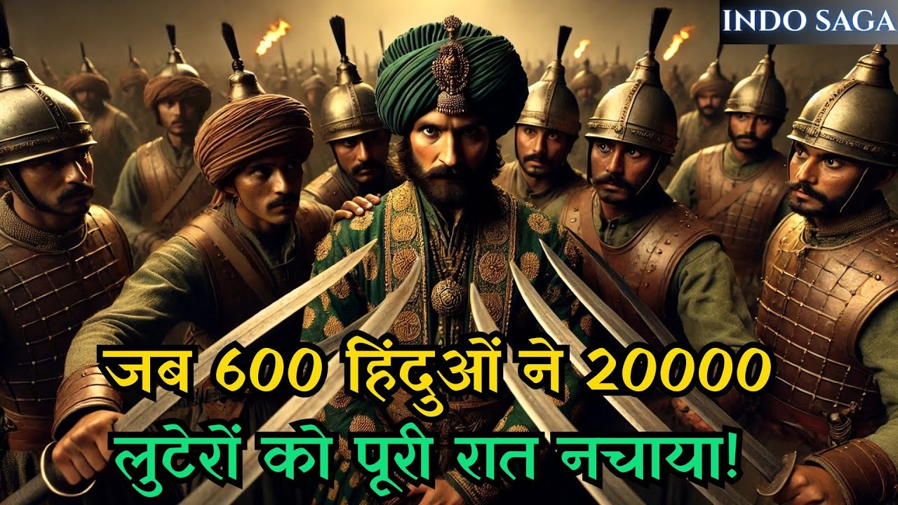 When 600 Hindu Fighters Tricked the Invaders & History Bent | Battle of ...