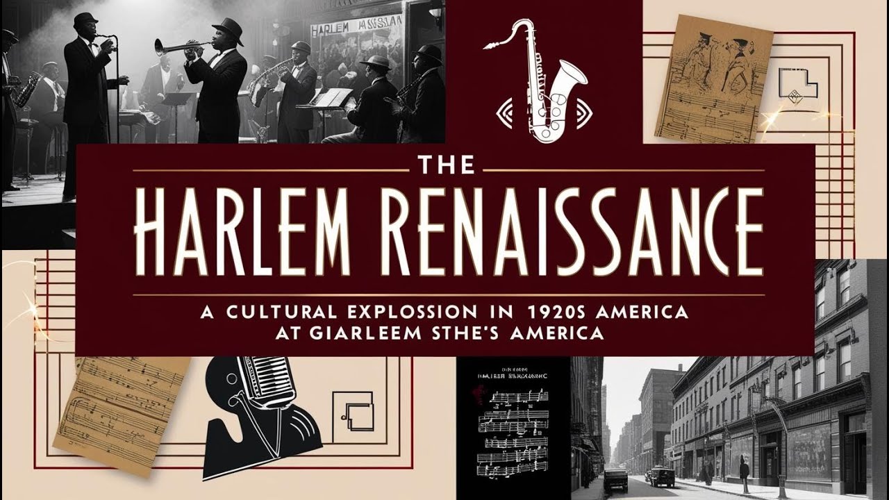 The Harlem Renaissance A Cultural Explosion in 1920s America - YouTube