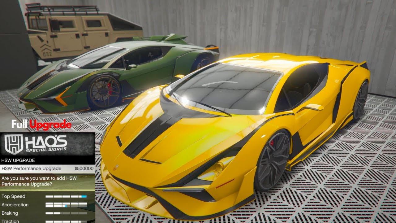 Weaponized Ignus Full Upgrade HSW Top Speed Crazy Fast With A Minigun ...