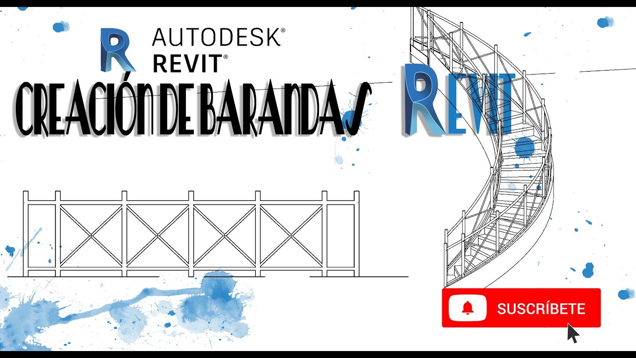 Revit Barandas de Madera - YouTube