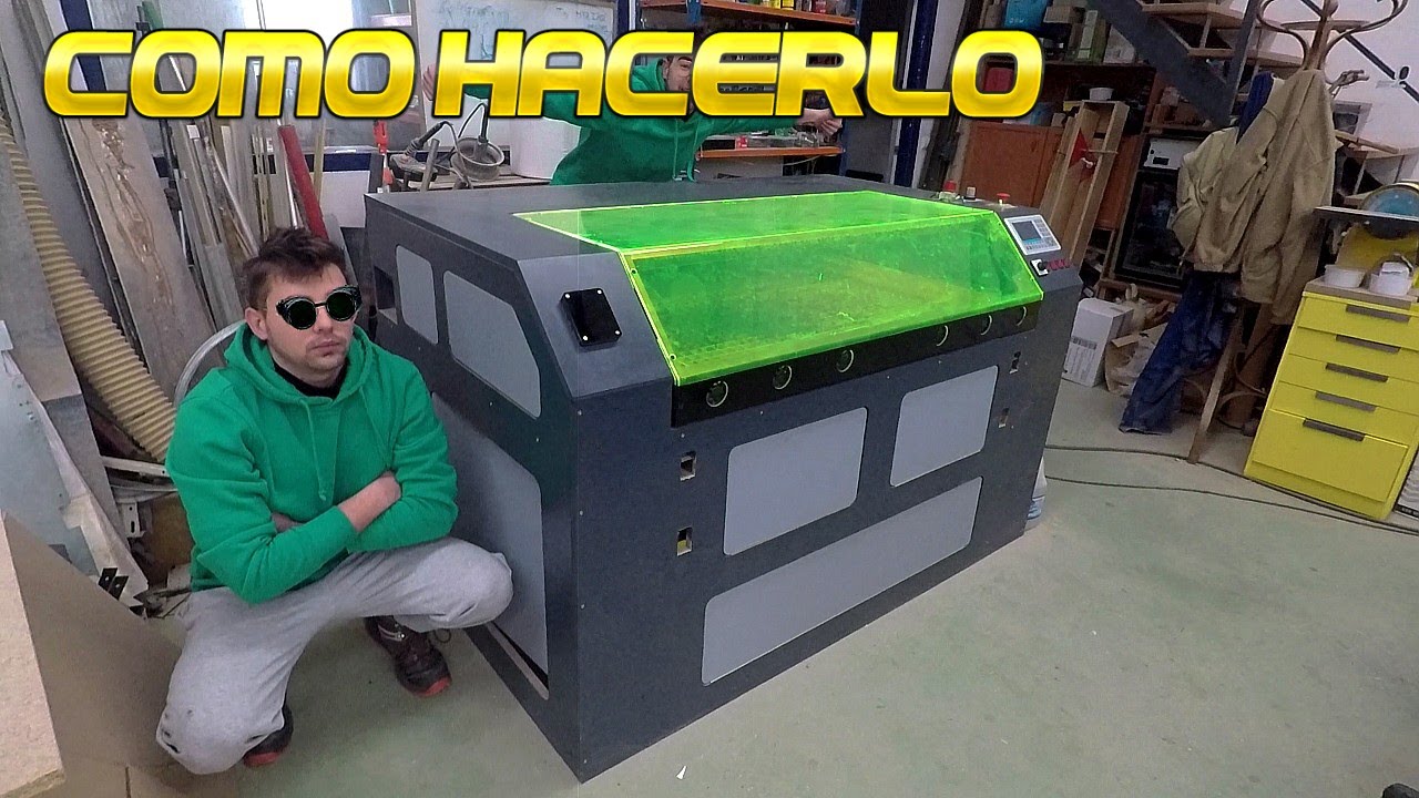 Láser Gigante CNC Construcción Casera RCSoria TM - YouTube