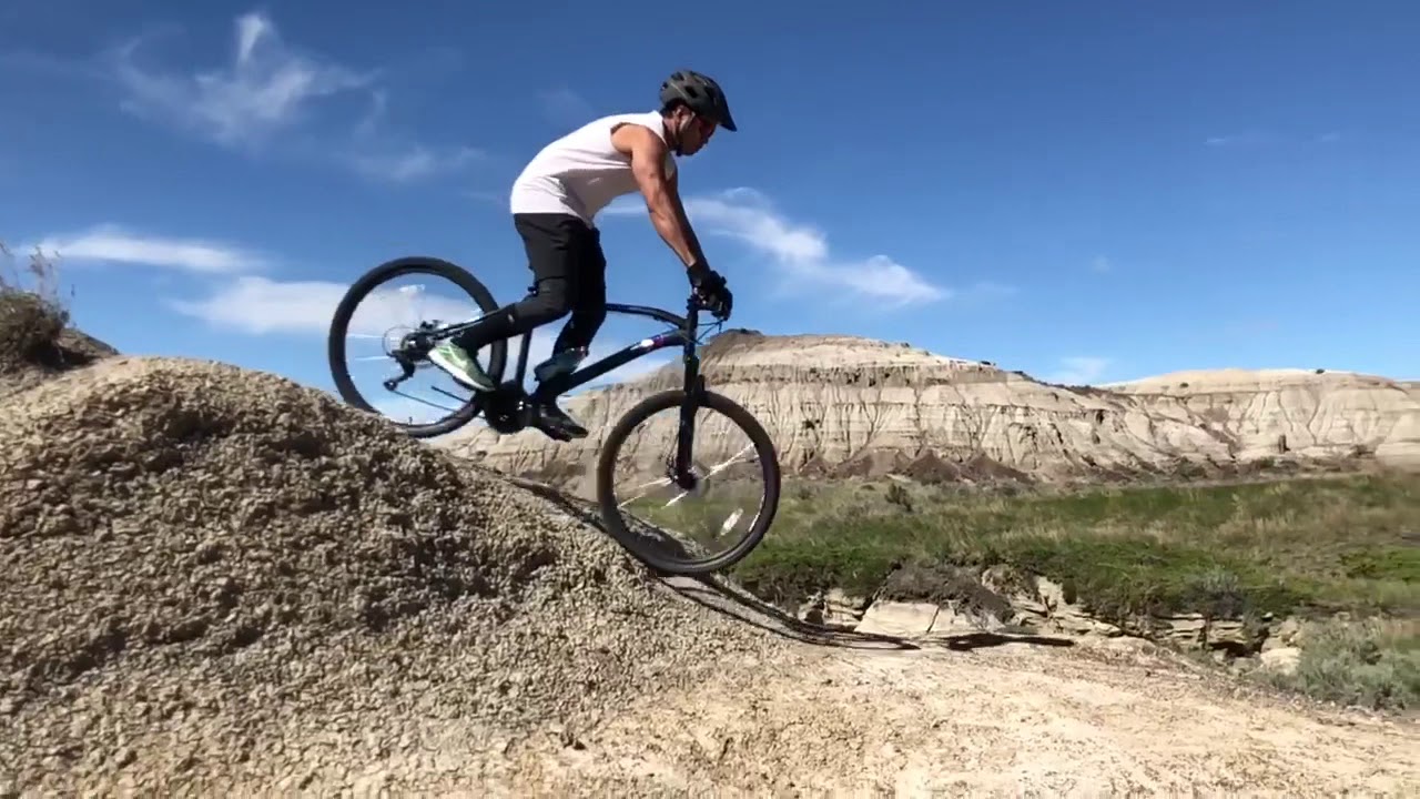 Biking in the Badlands - YouTube