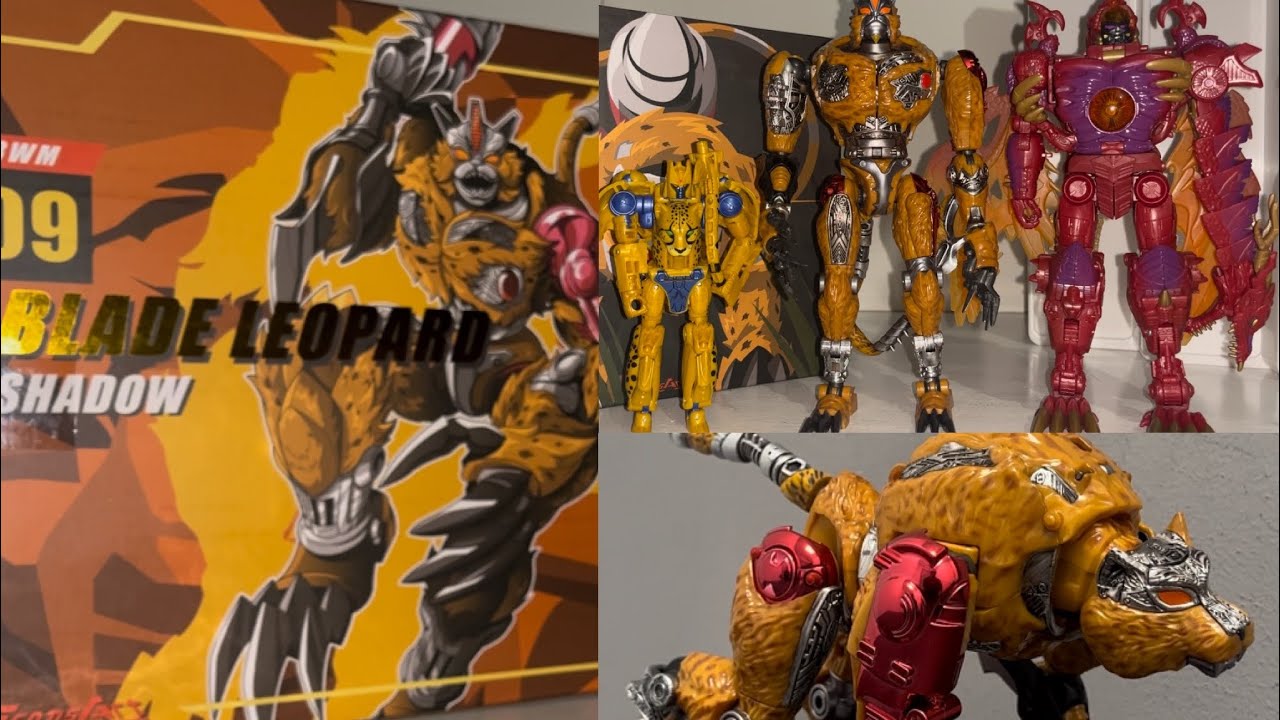 Transart BWM 09 blade leopard shadow review. Transformers mp scale ...