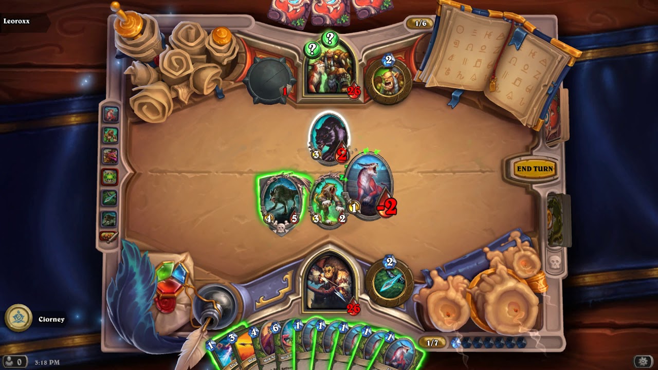 HearthStone Book Of Heroes Challenge 1 of 8 - YouTube