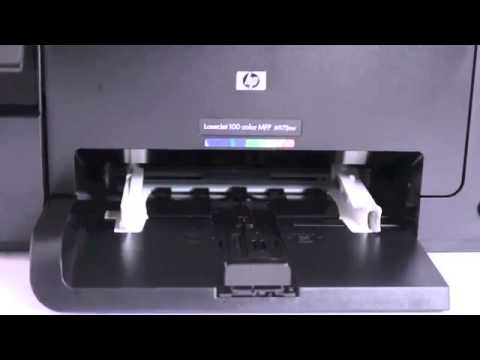 HP Color LaserJet Pro 100 MFP M175a Printer (CE865A) - YouTube