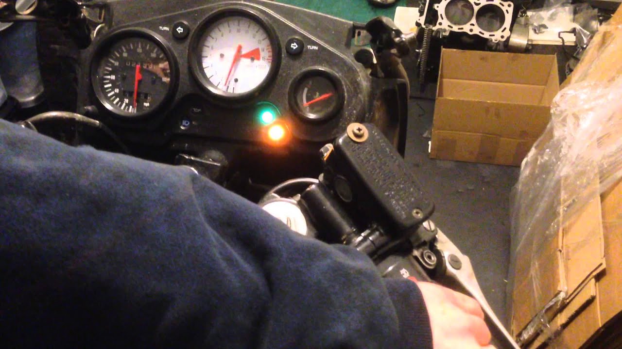 HONDA CBR 600 F3 ENGINE START - YouTube