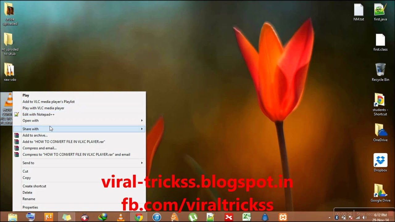 HOW TO PLAY MOVIE IN ZIP OR RAR FOLDER OR FILE IN VLC PLAYER - YouTube