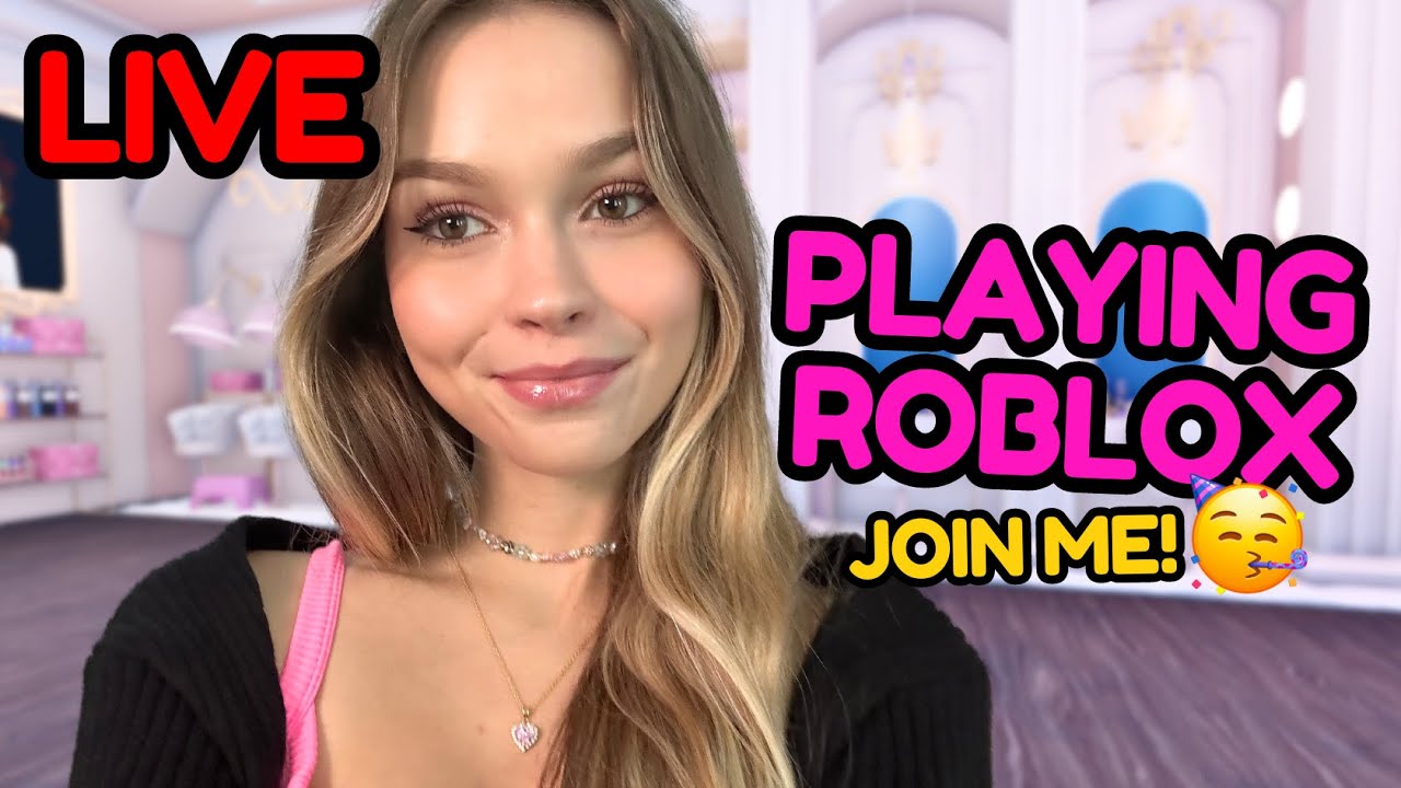 🔴 LIVE! PLAYING ROBLOX! JOIN ME! - YouTube