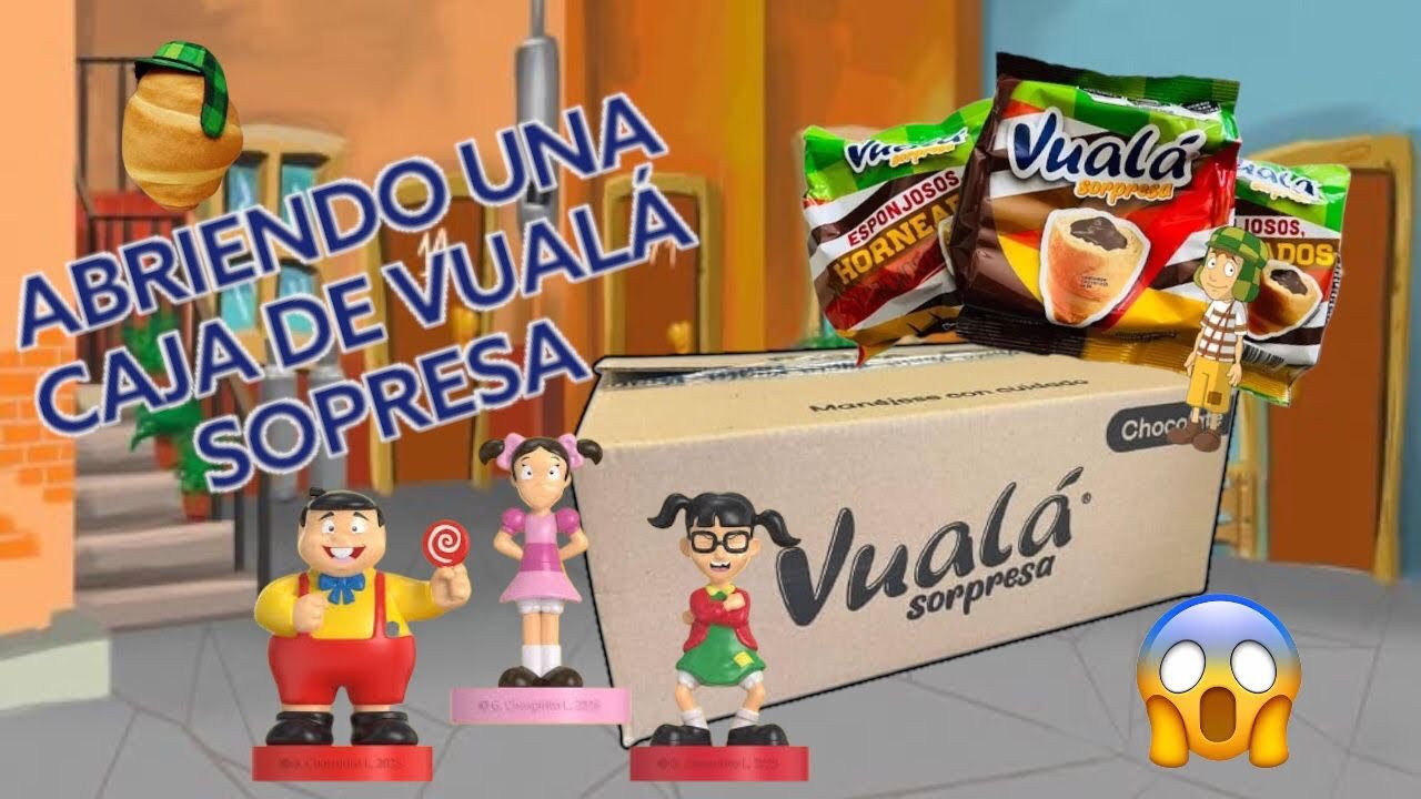 Abrí una caja completa de Vuala Chorpresa 😱😱😱 - YouTube