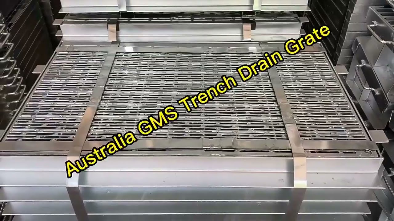 Australia GMS Galvanised Mild Steel Dome Gully Sump Trench Grate ...