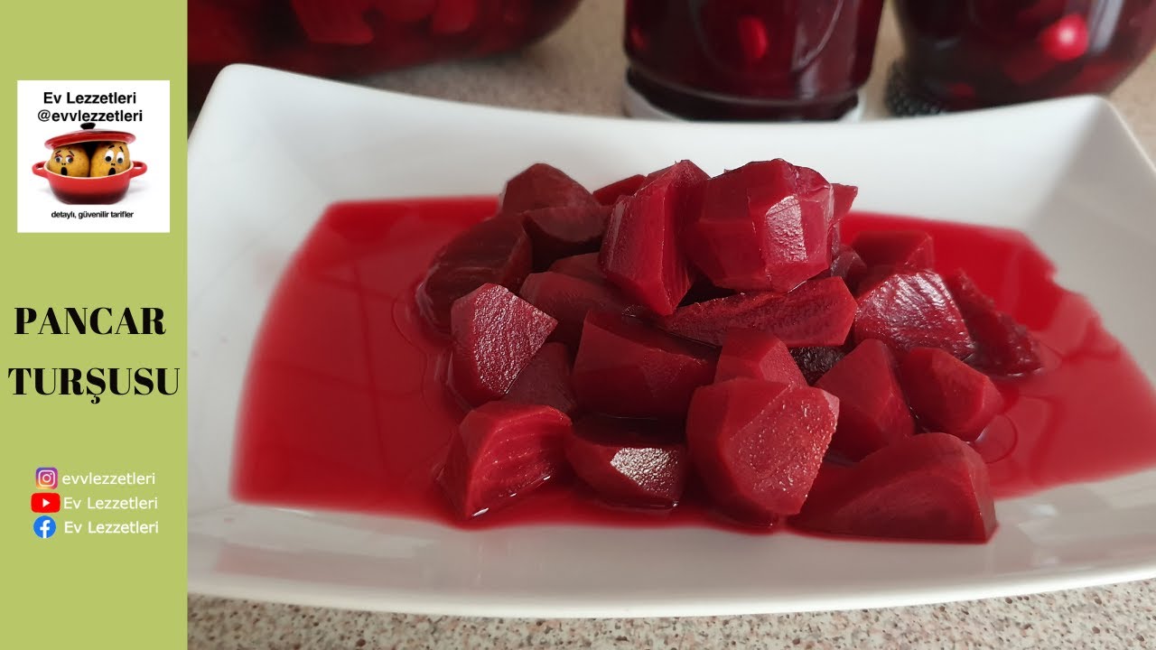 1 GÜNDE YAP YE 👍 Kırmızı Pancar Turşusu Nasıl Yapılır Çabuk Turşu ...