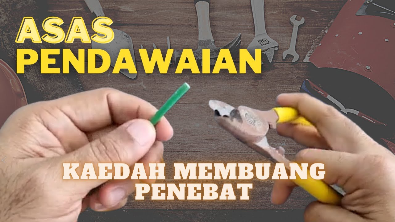 TIPS PENDAWAIAN - CARA MUDAH MENJALUR KABEL - YouTube