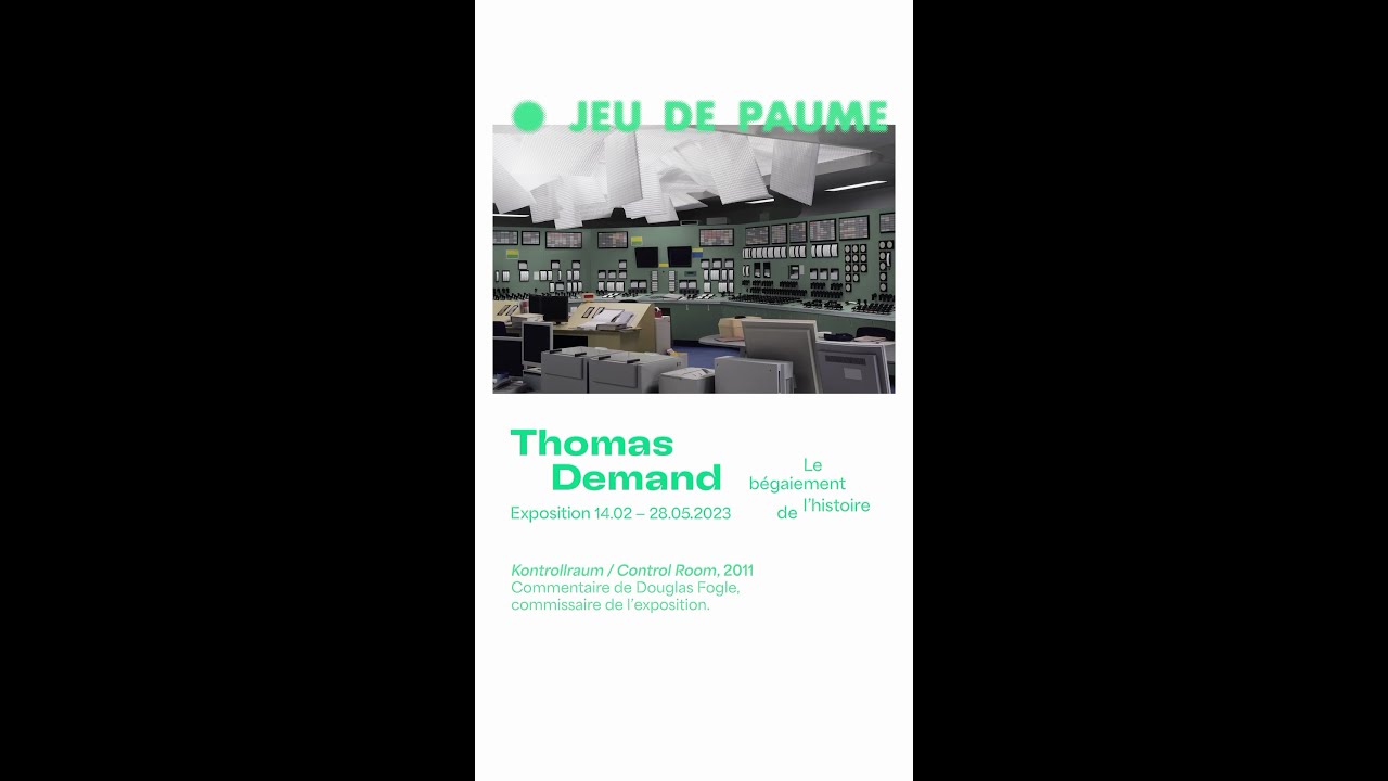 Thomas Demand, Kontrollraum / Control Room, 2011 - YouTube