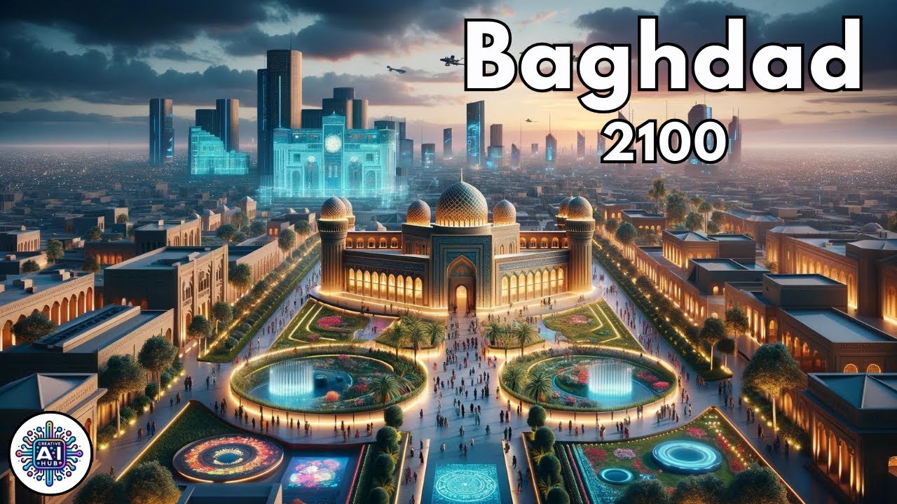 🏰💡 Baghdad 2100: AI Brings the Future of Historic Landmarks to Life! 🌍🤖 - YouTube