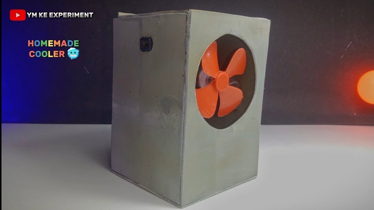 How To Make Mini Cooler From Pvc Pipe🥶 l Diy Air Conditioner At Home l ...