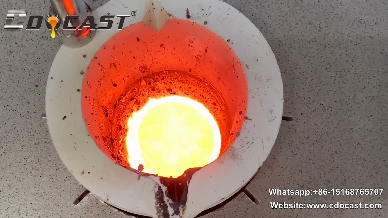 Platinum melting machine 1kg-10kg capacity,quartz crucible with ...