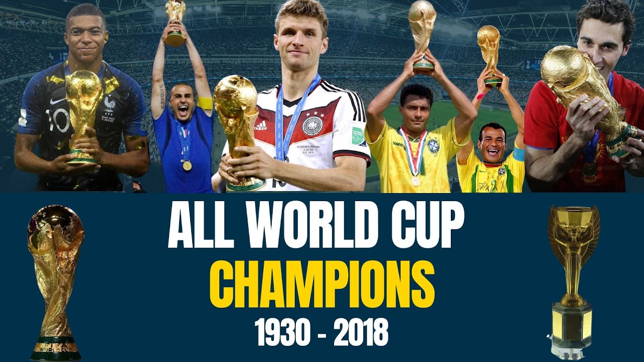 [World Cup] All World Cup WINNERS - YouTube