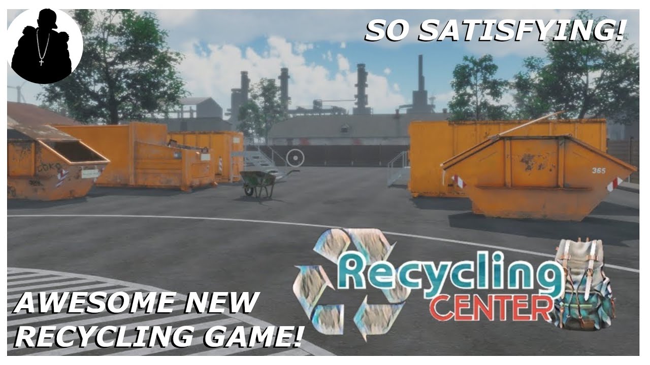 This game is trash......BUT ITS NOT! | My recycling centre first look ...